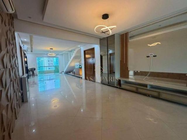 Cobertura VISTA MAR com 3 suítes à venda, 350 m² por R$ 3.500.000 Canto do Forte Praia Grande/SP