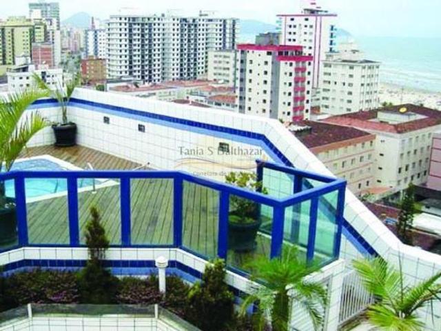 Cobertura Vista Mar, Lazer Privativo com Piscina e Churrasqueira Ocian Praia Grande/SP