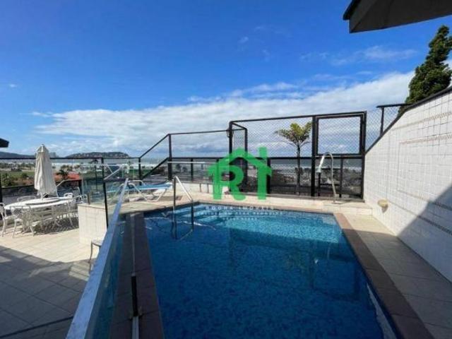 Cobertura Vista Mar 3 Dormitórios, Lazer Privativo. Venda, 200m² R$1.600.000 Enseada Guarujá/SP