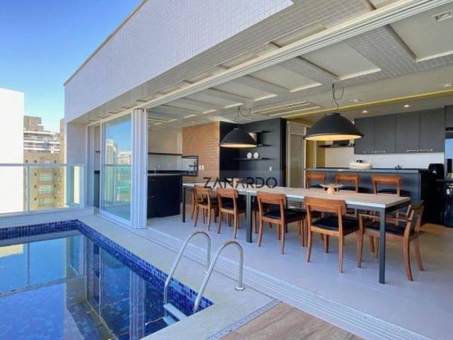 Cobertura Vista Mar 4 dormitórios à venda, 255 m² por R$ 11.000.000 Riviera de São Lourenço Bert