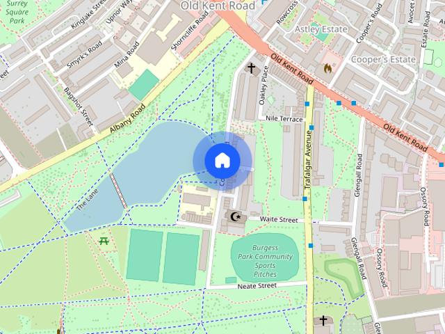 Cobourg Road, Camberwell, SE5
