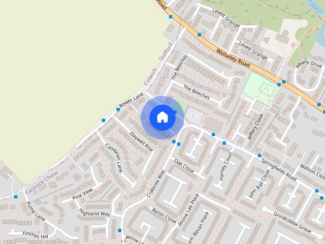 Cocketts Nook, Rugeley