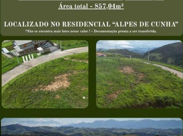 Cód.: 2502 Lote Alpes de Cunha OPORTUNIDADE