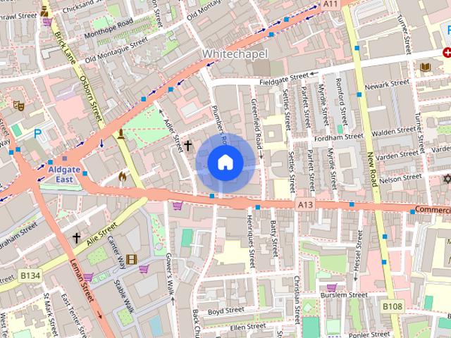Coke Street, Aldgate, London, E1