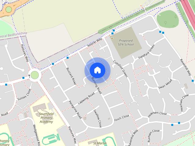 Coltsfoot Green, Luton, Bedfordshire, LU4