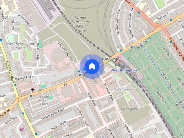 Columbia Gardens, Lillie Square, Earls Court, London, SW6