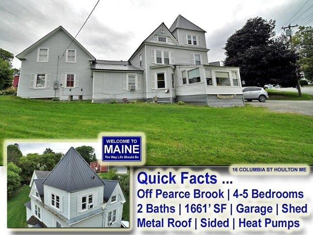 Columbia St, Houlton, Home For Sale