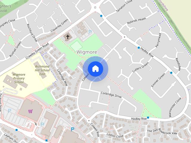Colwell Rise, Luton, Bedfordshire, LU2 9UA