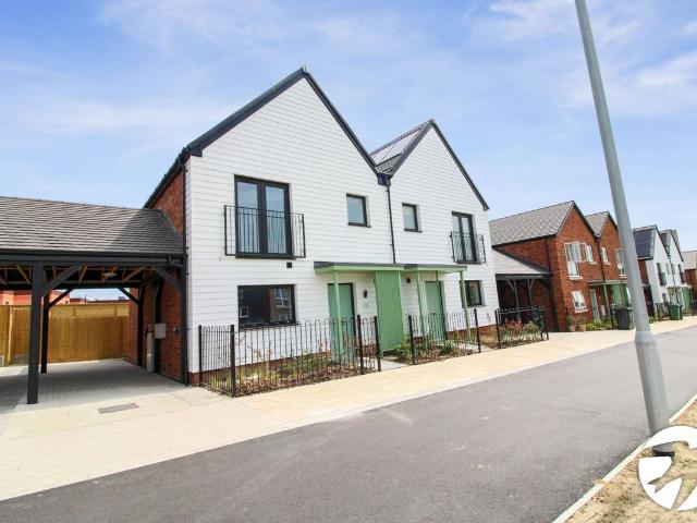 Colyer Drive, Alkerden, Ebbsfleet Valley, Swanscombe DA10, 3 bed semi detached house to rent, £2,400 pcm | PrimeLocation