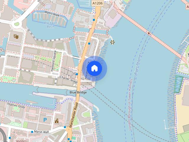 Cold Harbour, Canary Wharf, E14