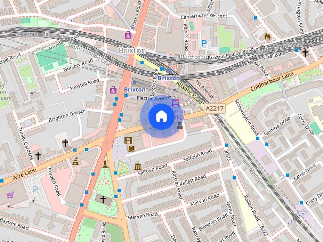 Coldharbour Lane, Brixton, London, SW9