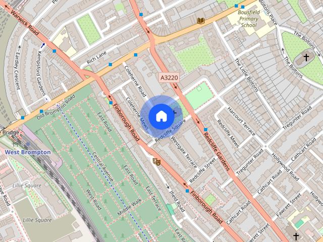 Coleherne Road, Chelsea, London