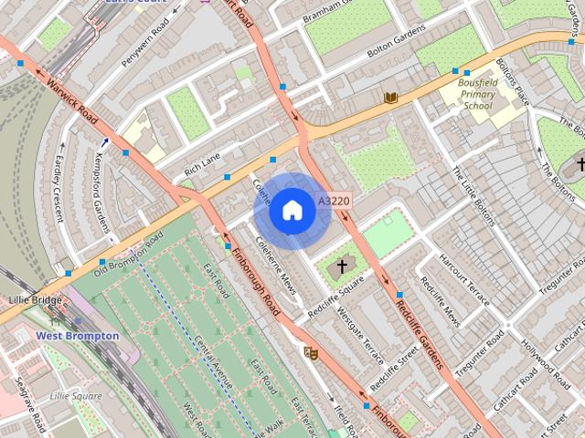 Coleherne Road, Chelsea, London