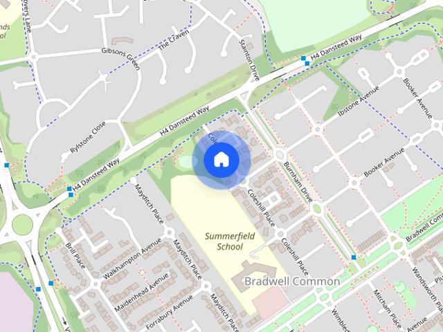 Coleshill Place, Bradwell Common, Milton Keynes, MK13