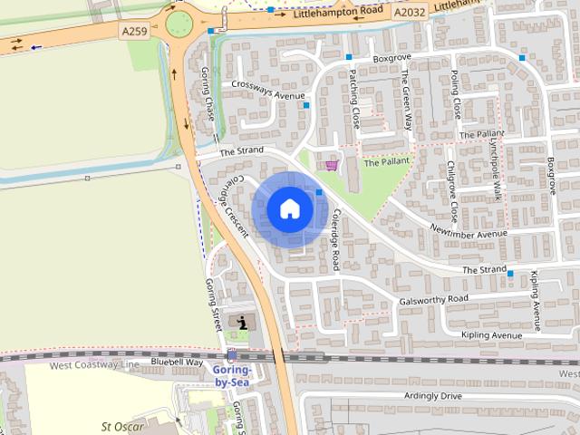 Coleridge Crescent, Goring By Sea, Worthing