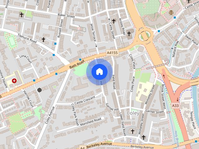 Coley Hill, Reading, Berkshire, RG1