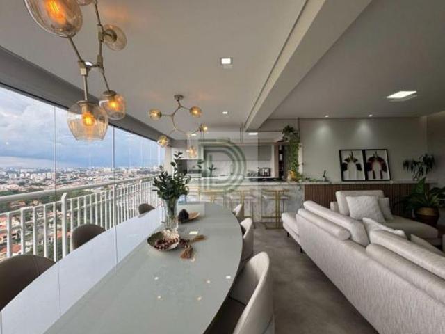 COLINA PARQUE DOS PRÍNCIPES 187m² 4 SUÍTES ANDAR ALTO + VARANDA GOURMET 3 VAGAS