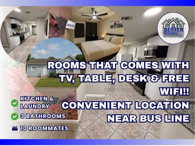 CoLiving Done Right! FullService Mgmt, WiFi, Smart