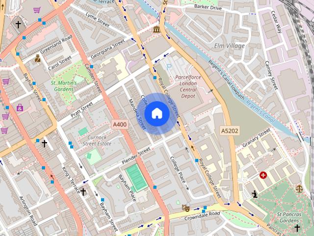 College Place, Camden, London, NW1