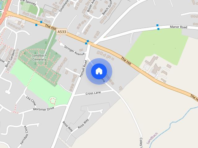 Colley Lane, Sandbach, CW11