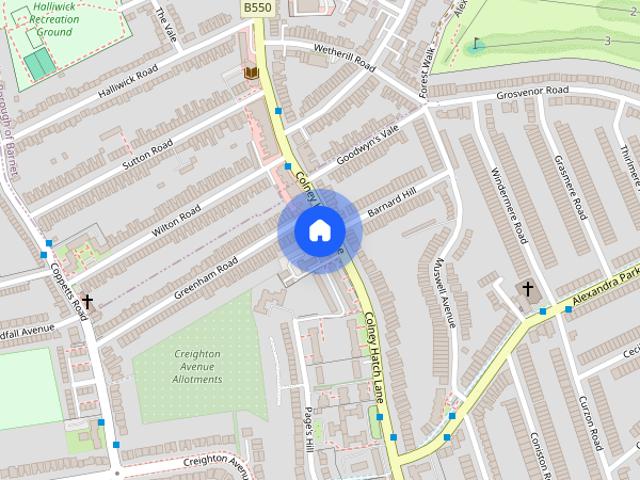 Colney Hatch Lane, Muswell Hill, London, N10
