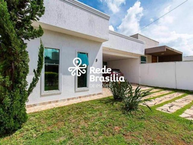 Colônia Agrícola Águas Claras Casa térrea na laje com 3 quartos suítes 2 vagas área de lazer