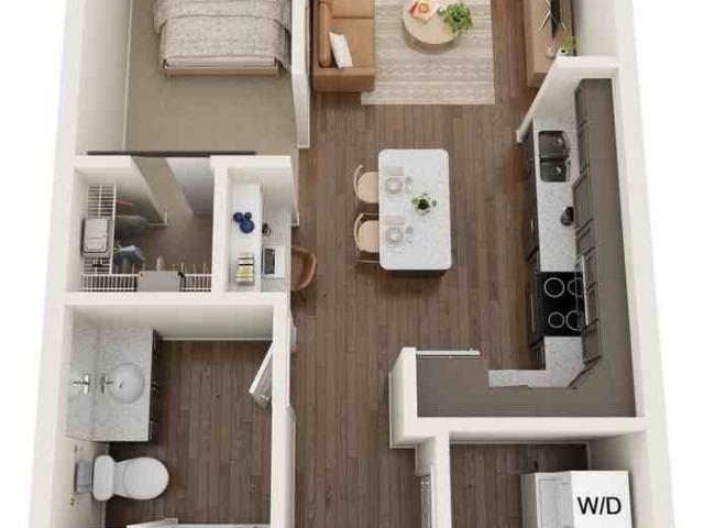 Colorado Commons Studio Apartment for Rent at 143 N Wildwood St, Sun Prairie, WI 53590