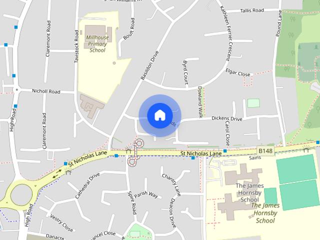 Copperfields, Basildon, Essex, SS15