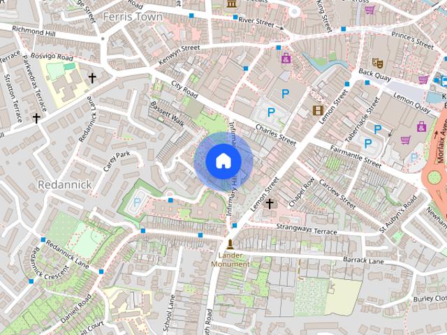 Corte Spry, Truro, TR1