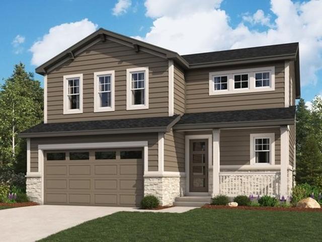 Coral Plan The Bend at The Aurora Highlands Community