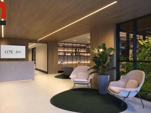 Core Faivre Studio 33m² 2 quartos c/ sacada no Centro