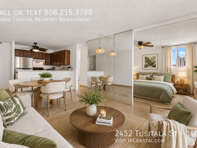 Corner 1BR in Waikiki Diamond Head Views, All Utilities Included