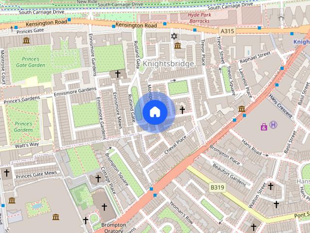 Corner House, Montpelier Walk, Knightsbridge, London SW7