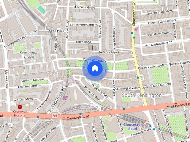 Cornwall Gardens, London, SW7 4BA