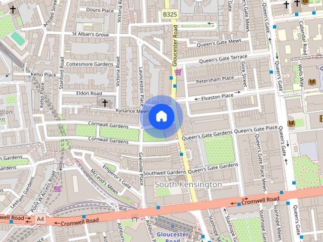 Cornwall Gardens, South Kensington