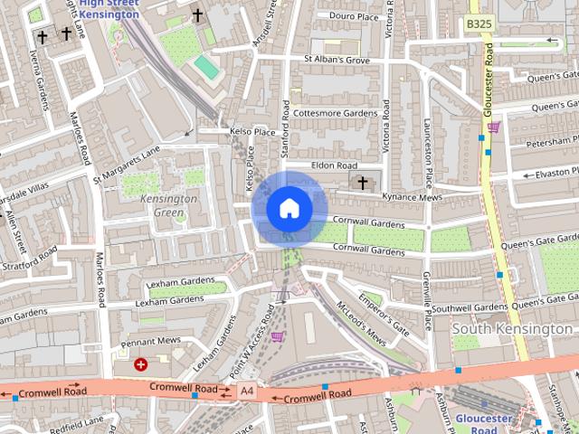 Cornwall Gardens, South Kensington