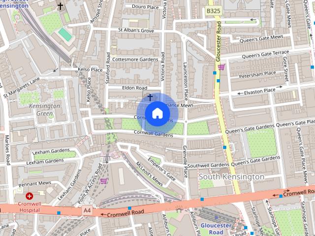 Cornwall Gardens, South Kensington, London, SW7