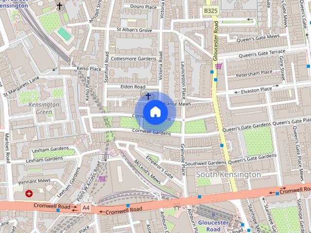 Cornwall Gardens, South Kensington, London, SW7