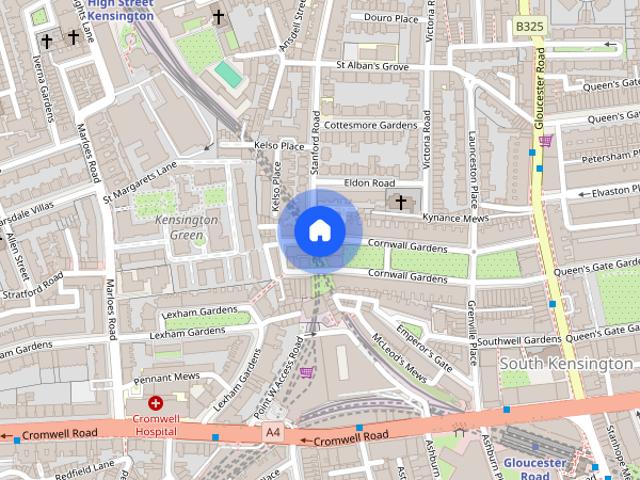 Cornwall Gardens, South Kensington, London, SW7