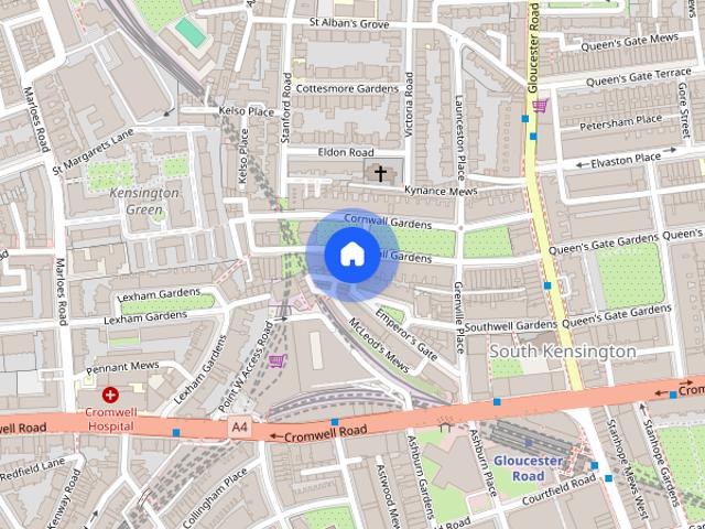 Cornwall Gardens, South Kensington, London SW7