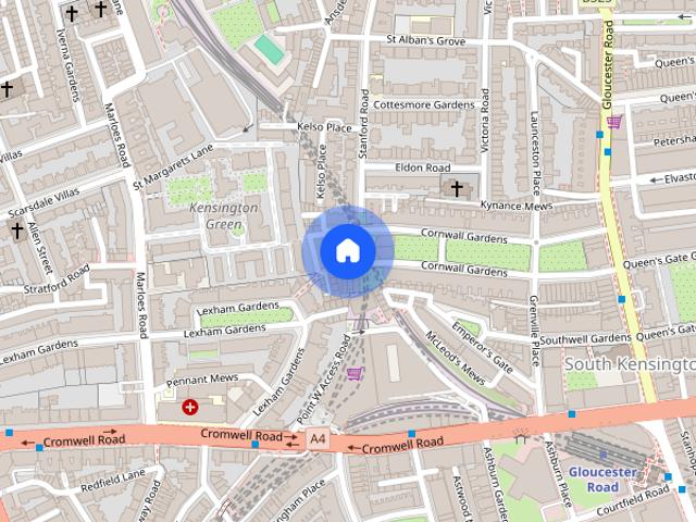 Cornwall Gardens, South Kensington, London, SW7