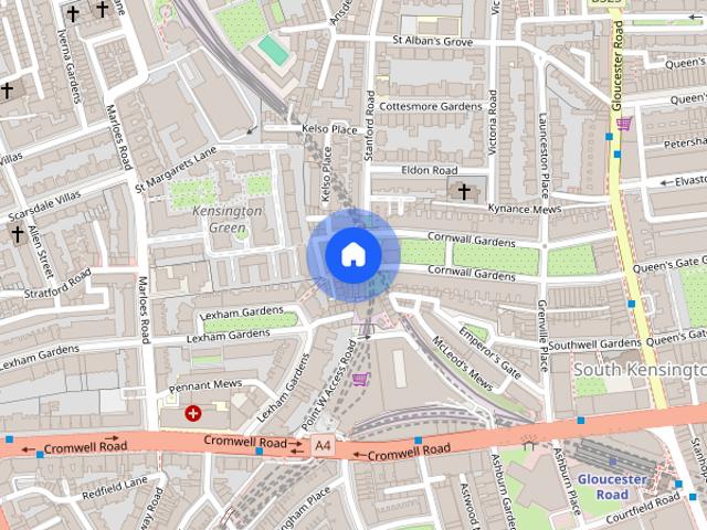 Cornwall Gardens, South Kensington, London, SW7