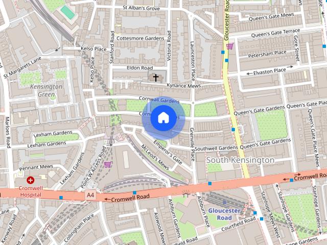 Cornwall Gardens, South Kensington, SW7