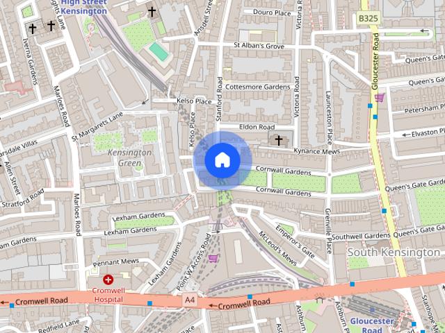 Cornwall Gardens, UK, SW7