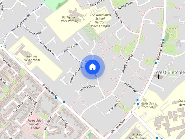 Cornwall Grove, Milton Keynes, MK3