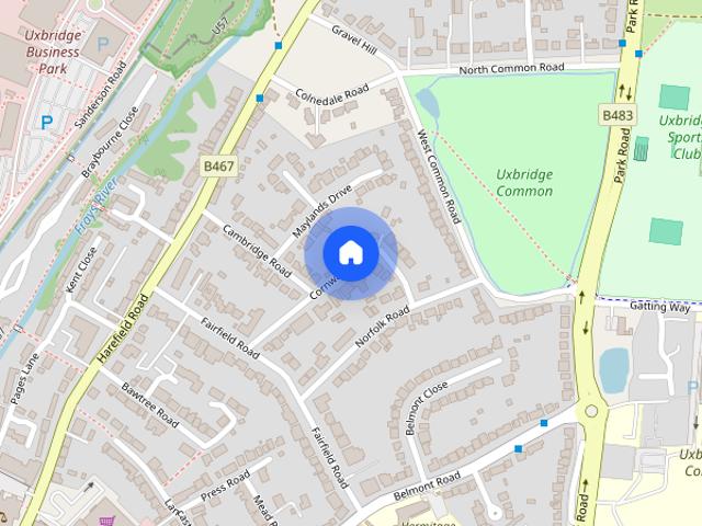 Cornwall Road,Uxbridge, Middlesex