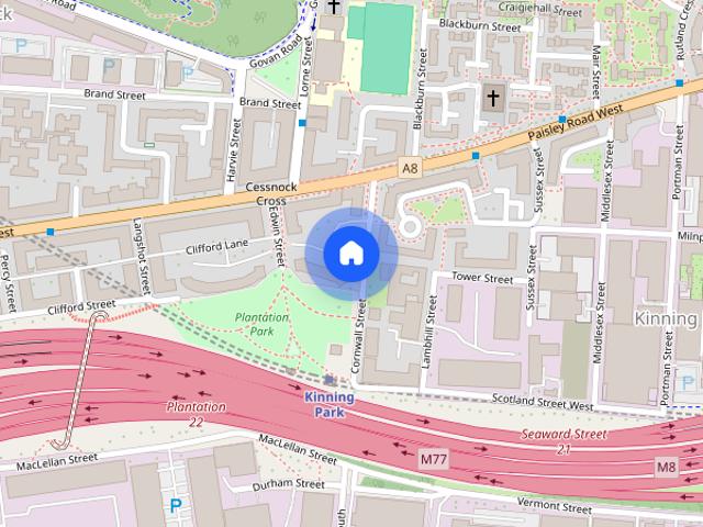 Cornwall Street Kinning Park Glasgow