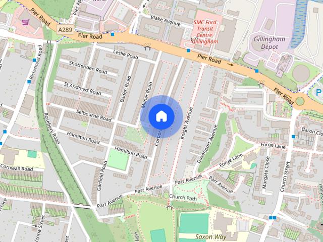 Corporation Road, Gillingham, Kent, ME7