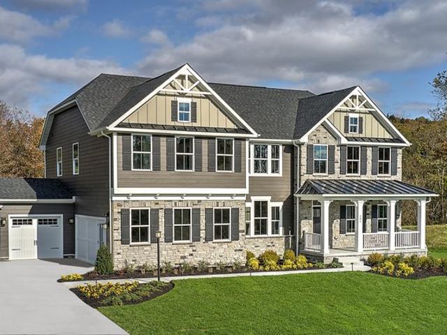 Corsica with Finished Basement Plan Copper Mill Community