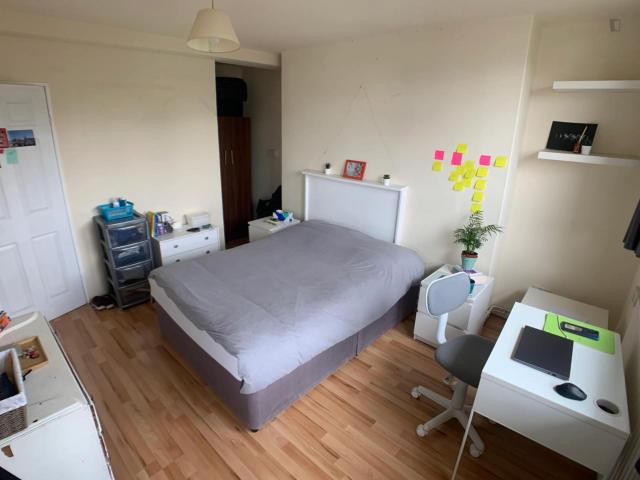 Cosy double bedroom in a shared flat near Victoria Park Has a Room